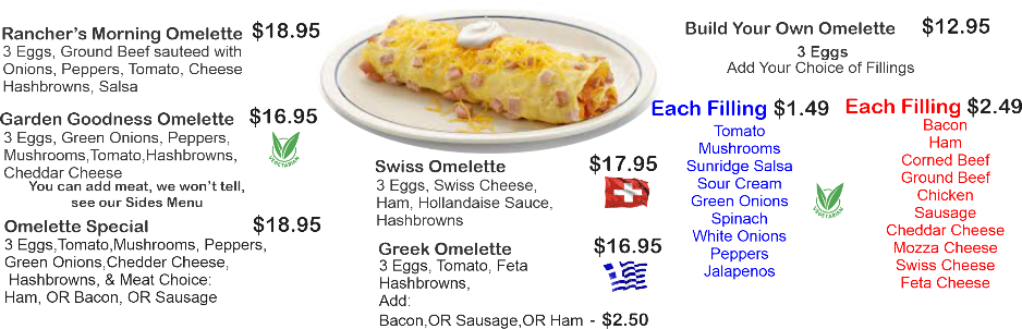 Omelettes - Sunridge 2024